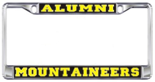 Appalachian State Alumni License Plate Frame – todayigivemyall.com